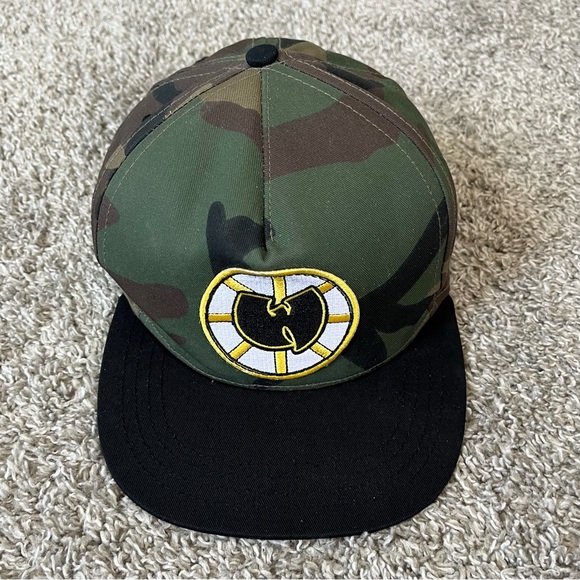 Accessories | Wutang Hat Boston Bruins Camouflage Wutang Snapback Rare ...
